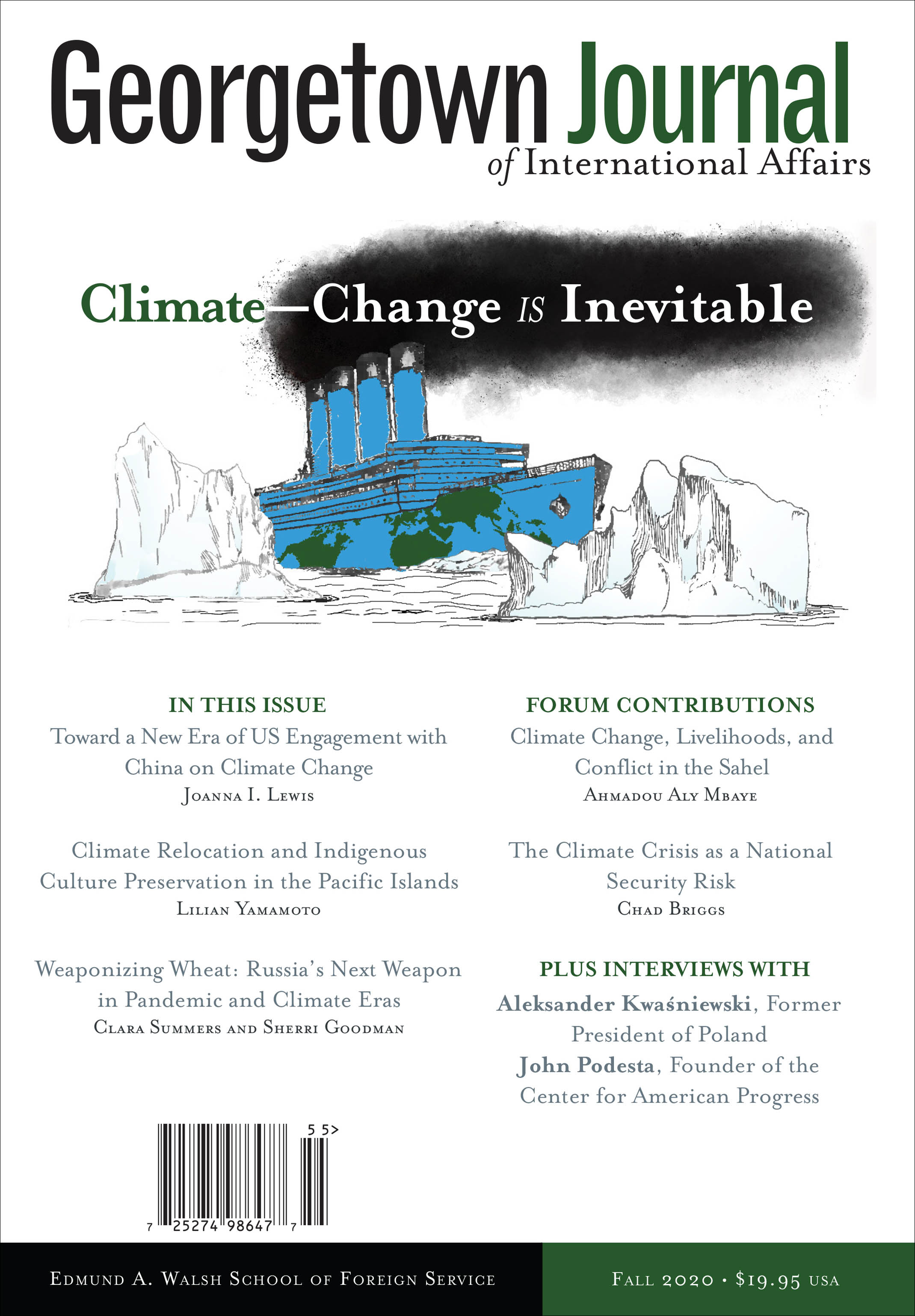 Georgetown Journal of International Affairs, The Yale Review join JHU ...