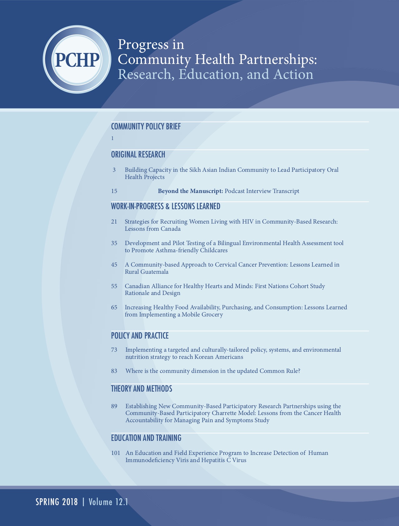 PCHP Gets New Editorial Team | Hopkins Press